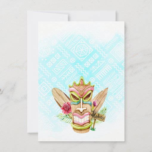 Tiki Party Invitations | Zazzle