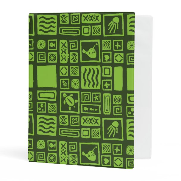 Tiki Pattern Fabric | Zazzle