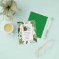 Tiki Time Luau Summer Beach Couples Shower Invite Flyer | Zazzle