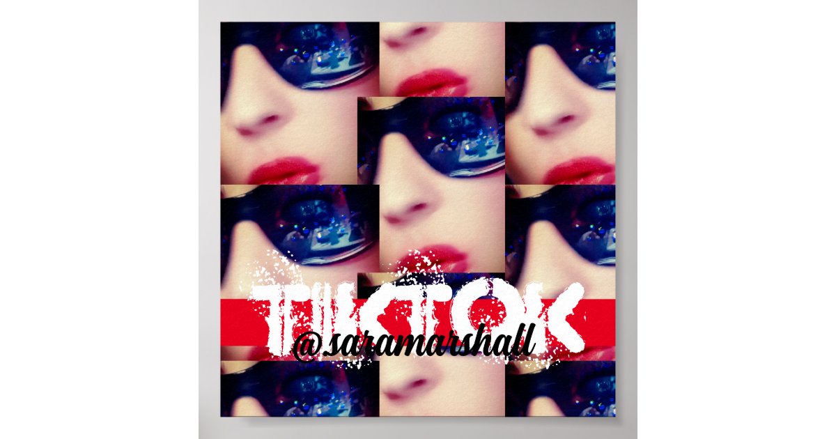 TikTok keepsake Poster | Zazzle