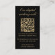 Til Death Skeleton Goth Wedding Registry QR Code Enclosure Card | Zazzle