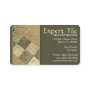 Tile Contractor Business Card | Zazzle