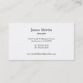 Tile flooring custom monogram business card | Zazzle