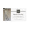 Tile flooring custom monogram business card | Zazzle