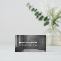 Tile Installer Business Card | Zazzle