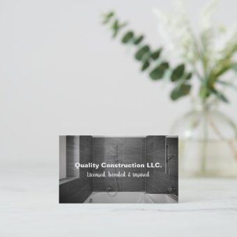 Tile Installer Business Card | Zazzle
