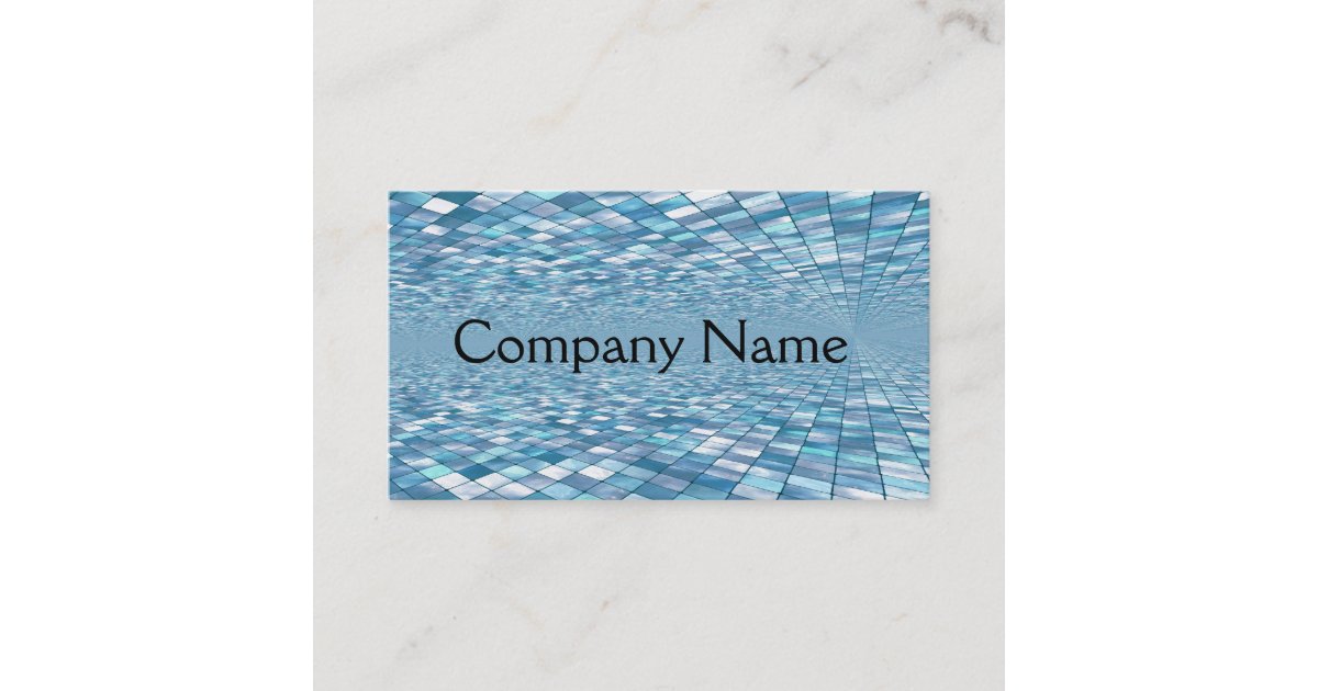 Tile Mosaic Pattern Business Cards | Zazzle