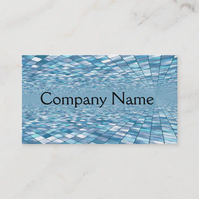 Tile Mosaic Pattern Business Cards | Zazzle