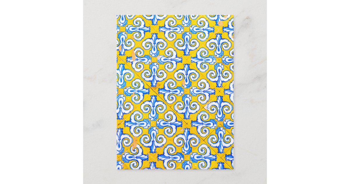 Tile Postcard | Zazzle
