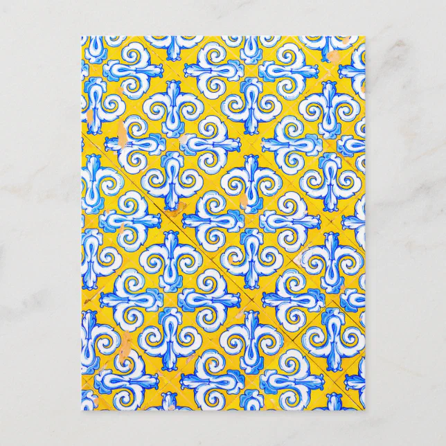 Tile Postcard | Zazzle