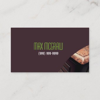 Tile Stone Granite Marble Construction Business Business Card | Zazzle