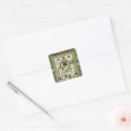 Tile with a representation of Mecca Square Sticker | Zazzle