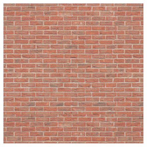 Tiled Brick Wall Urban Texture Pattern Fabric | Zazzle