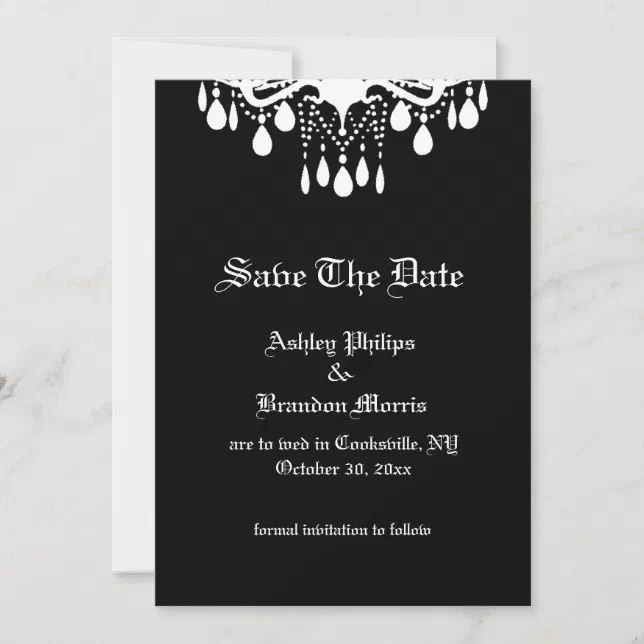 Till Death Do Us Part Save the Date | Zazzle