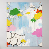 Tilt "Cloudy Names" Print | Zazzle