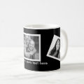 Tilted Photos Custom Personalized with Text Coffee Mug | Zazzle