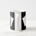 Tilted Photos Custom Personalized with Text Coffee Mug | Zazzle