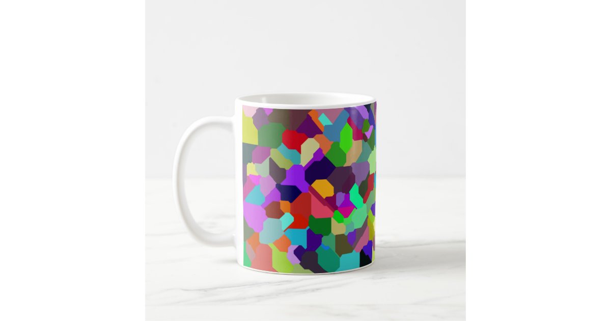 Tilted Tile 11oz Mug | Zazzle