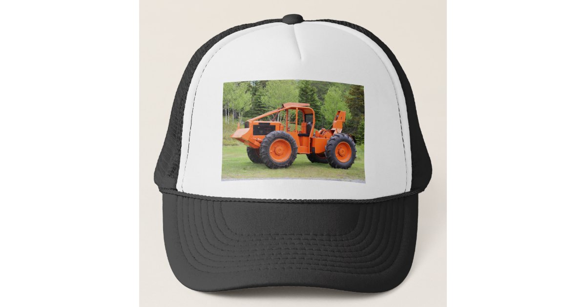 Timberjack Skidder Trucker Hat | Zazzle