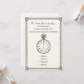 Time and Clock Themed Party Invitation | Zazzle
