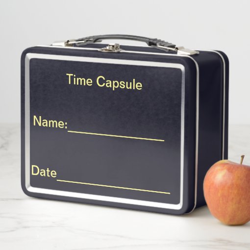 Time Capsule Metal Lunch Box | Zazzle