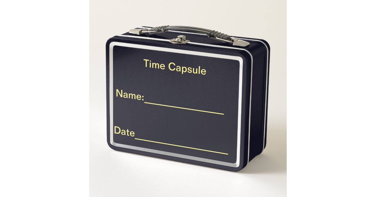 Time Capsule Metal Lunch Box | Zazzle