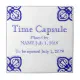 Time Capsule Plaque - Spanish Tile | Zazzle
