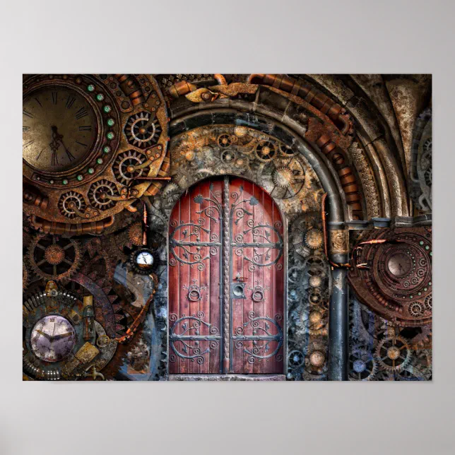 Time Door Poster | Zazzle