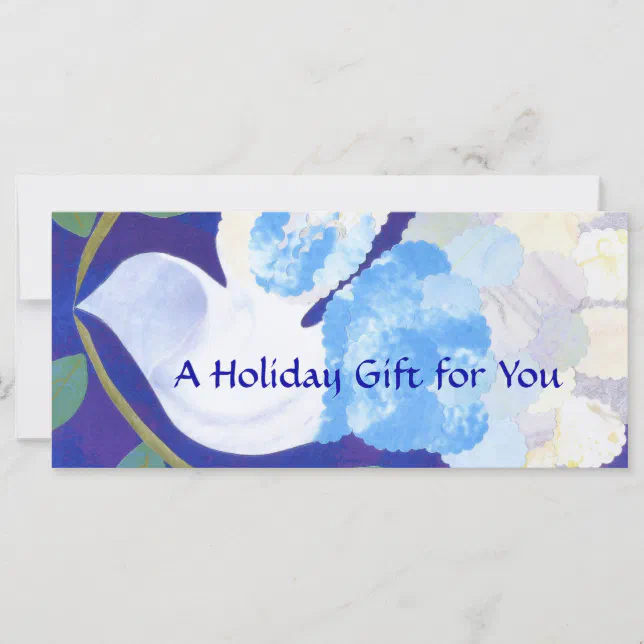 Time for Peace Gift Certificate template | Zazzle