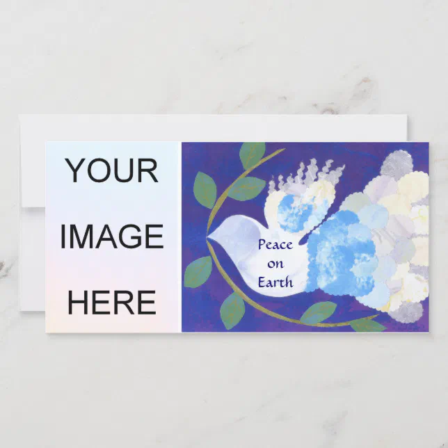 Time for Peace photo card | Zazzle