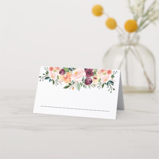 Time for Tea Name Place Cards | Zazzle.com