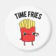 Time Fries Funny French Fries Pun Magnet | Zazzle