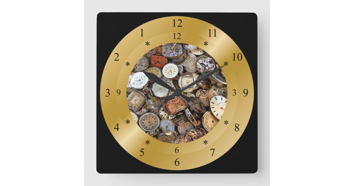 Time Machine Clock ~ Space/Time Continuum ~ | Zazzle