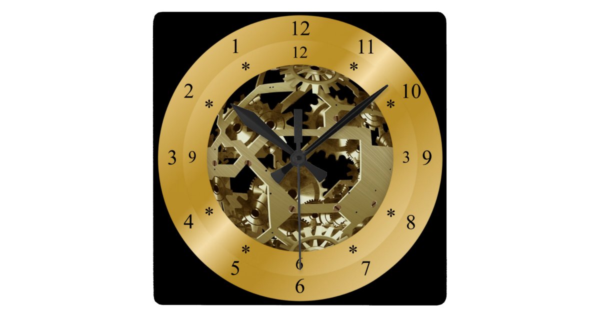 Time Machine Clock ~ Space/Time Continuum ~ | Zazzle.com