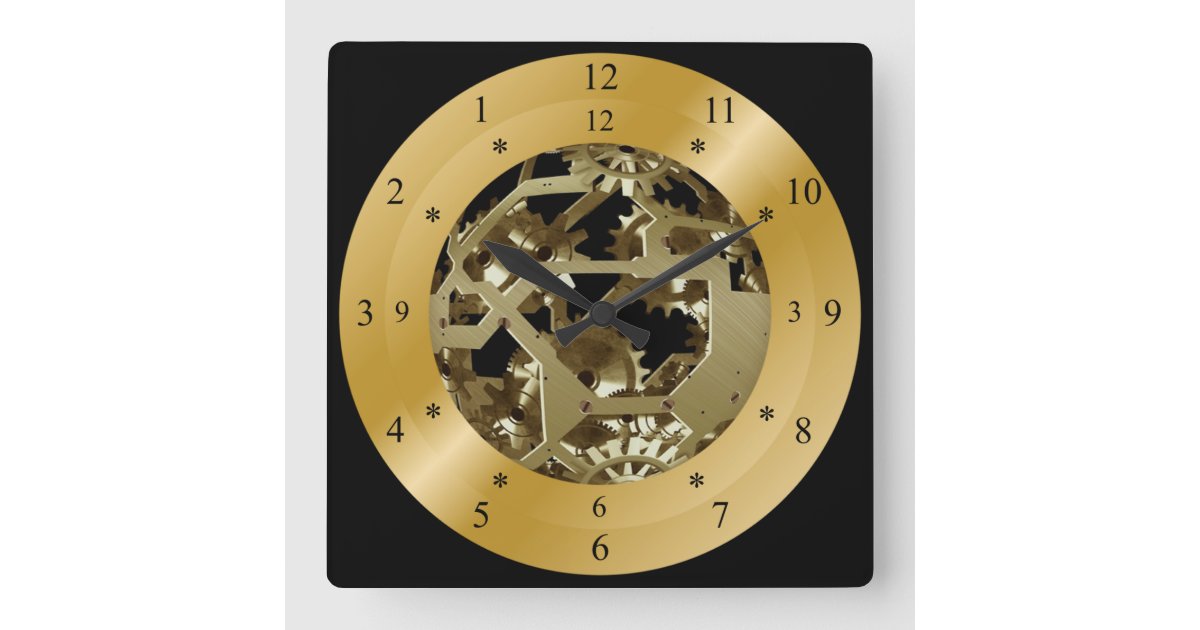 Time Machine Clock ~ Space/Time Continuum ~ | Zazzle