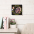 Time Machine Portal ~ Time/Space/ Continuum ~ Square Wall Clock | Zazzle