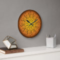 Time Machine ~ Space/Time Continuum ~ Large Clock | Zazzle