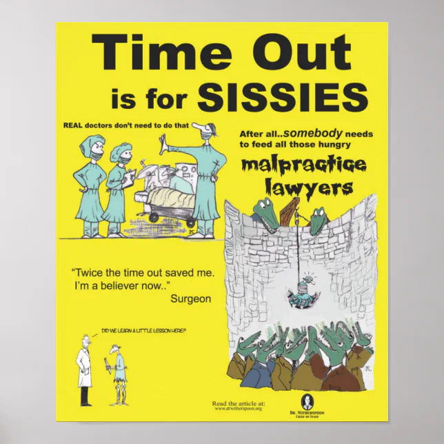 time out witherspoon poster | Zazzle