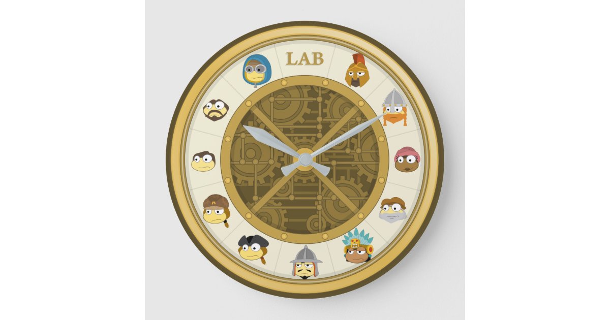 Time Tangled Wall Clock | Zazzle