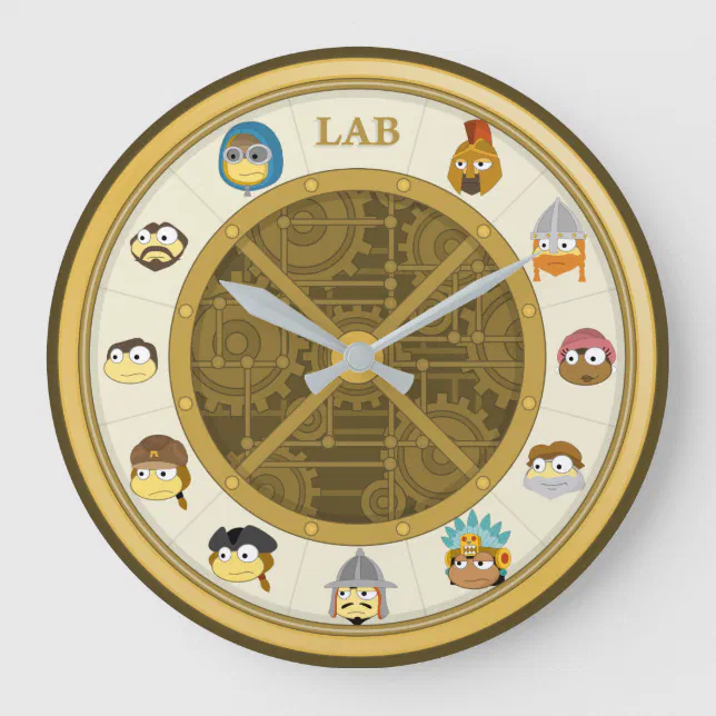 Time Tangled Wall Clock | Zazzle