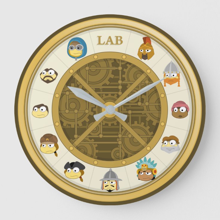 Time Tangled Wall Clock | Zazzle