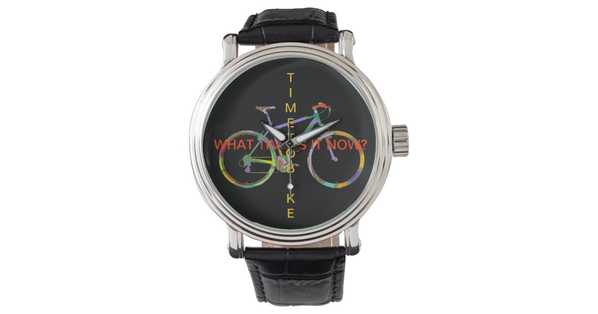 Time to Bike Watch | Zazzle