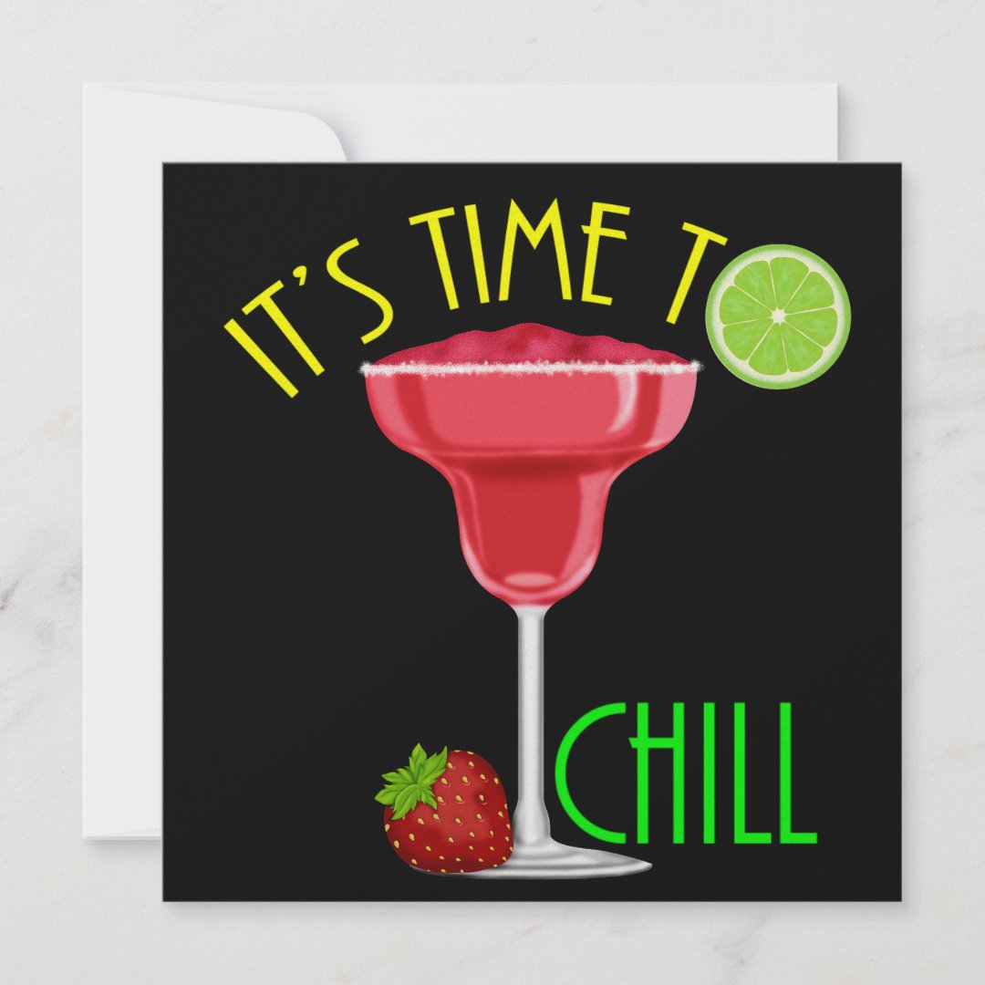 Time to Chill Party Invitation | Zazzle