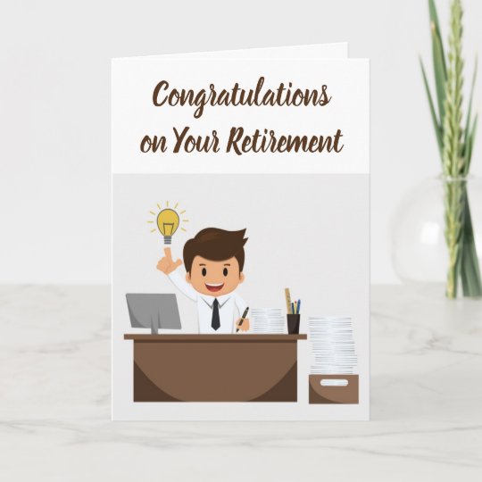 TIME TO "ENJOY" CONGRATULATIONS ON **RETIREMENT** CARD | Zazzle.com