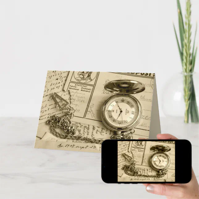 Time to keep in touch greeting card | Zazzle