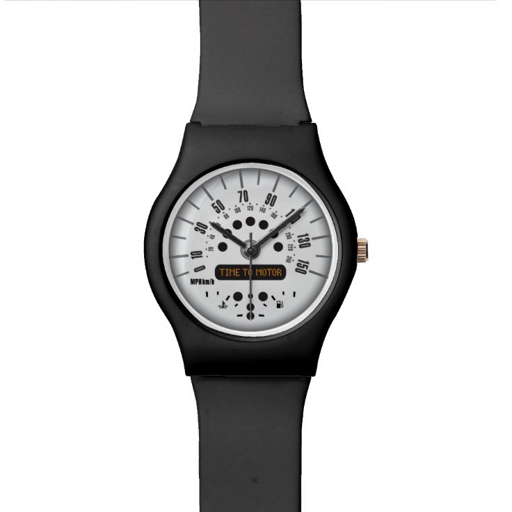 Time To Motor Mini Cooper Watch! Wrist Watch | Zazzle