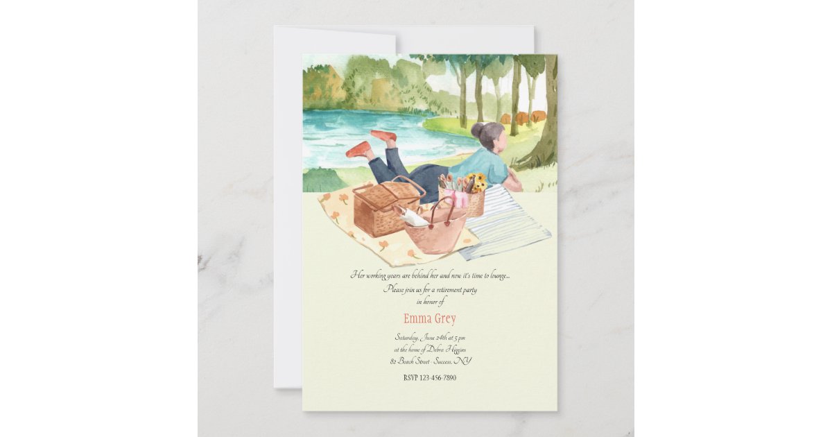 Time To Relax Invitation | Zazzle