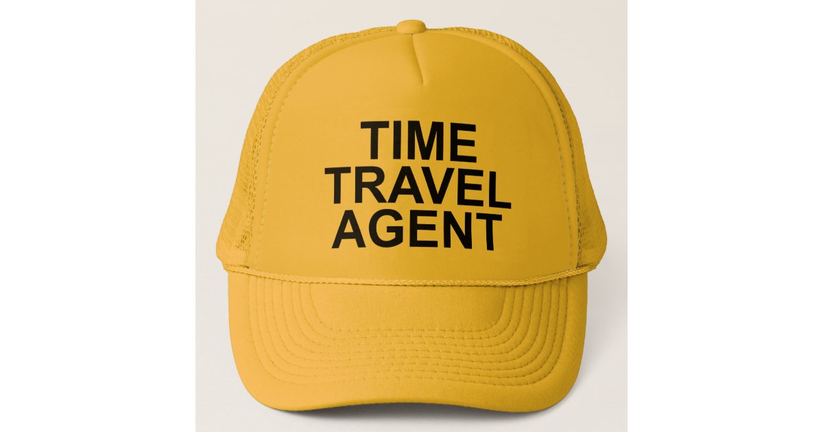 "Time Travel Agent" Hat | Zazzle