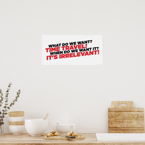 Time Travel Poster | Zazzle