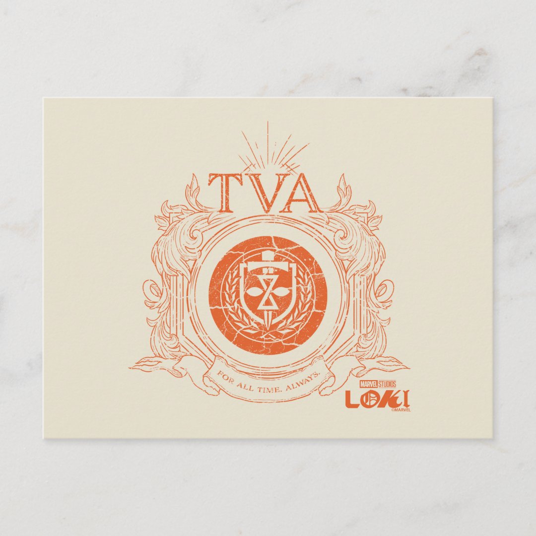 Time Variance Authority Crest Postcard | Zazzle